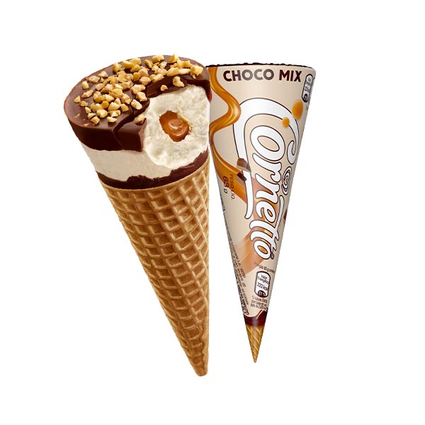 Cornetto Chocomix Kibon Sabor Doce de Leite - Natus farma